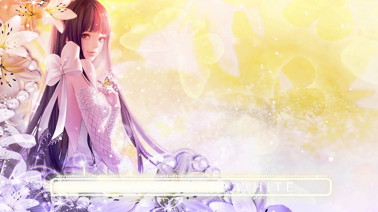 NightCore - Beautiful in White - YouTube