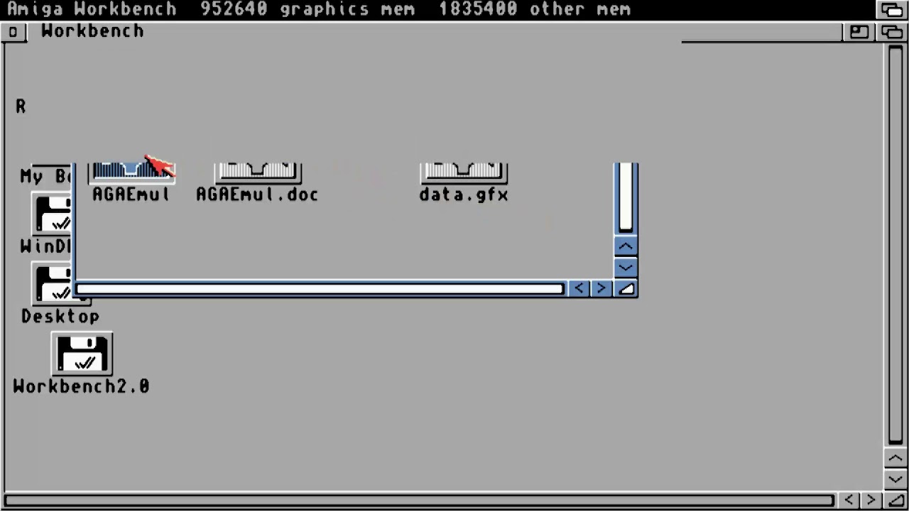 AMIGA AGA EMULATOR v1 0 GAG Emulate AGA chipset on your Amiga - YouTube