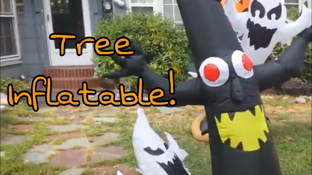 My new inflatable tree - YouTube