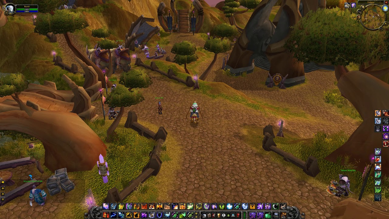 Telaar Repair NPC Location, WoW TBC - YouTube