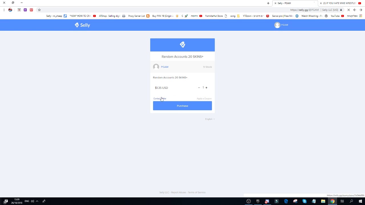 selly gg fornite account - YouTube
