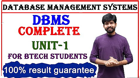 DBMS - YouTube