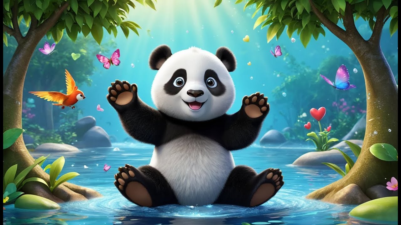 Panda Bear, Panda Bear, Twirl Around! | Fun Jungle Dance Rhyme for Kids ...