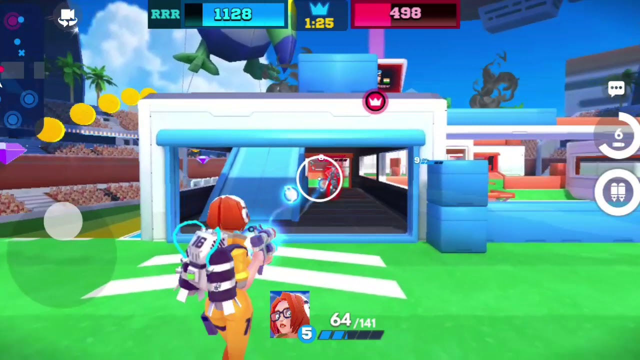 All best girls character in the game frag pro shooter - YouTube