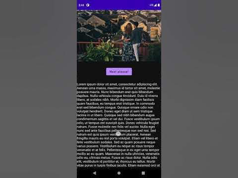Jetpack Compose Collapsable Parallax Image No Scroll - YouTube
