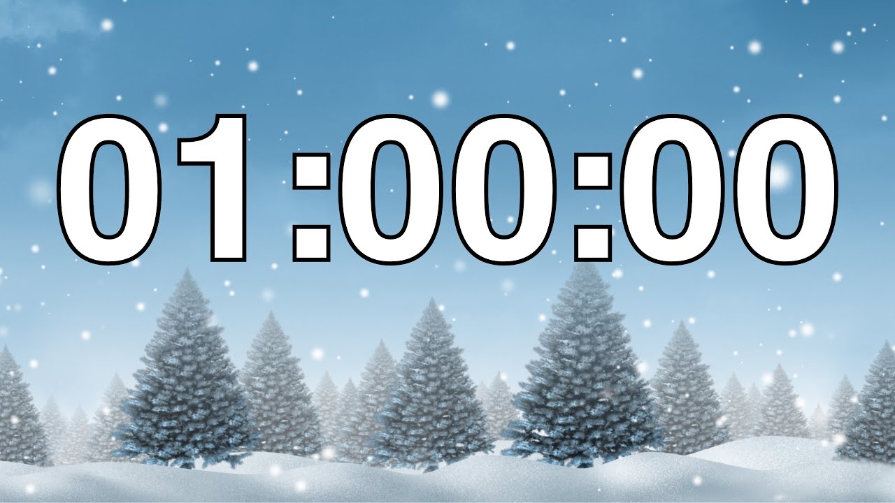 60 minute winter timer (Piano tones at end) 🎵 ️ - YouTube