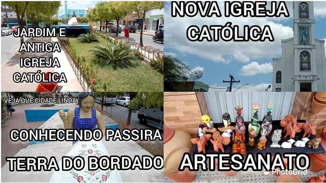 CONHECENDO O CENTRO DE PASSIRA PE (PASSIRA TERRA DO BORDADO MANUAL ...