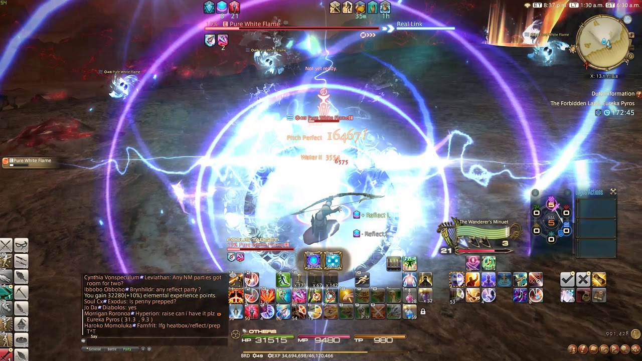 FFXIV Stormblood - Eureka Pyros Soloing with Reflect Logos - YouTube