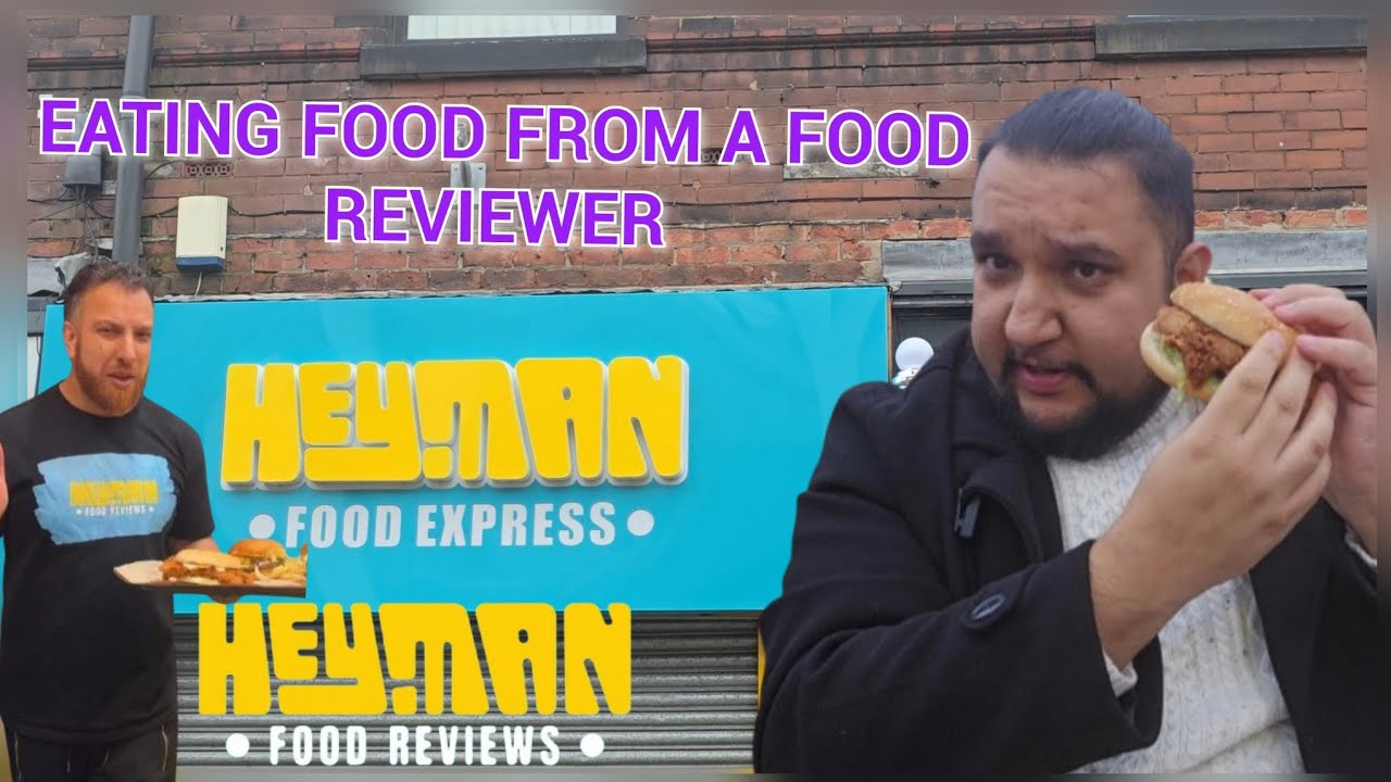 Amazing burger from a Food Reviewer | Heyman Food Arcade | Preston ...