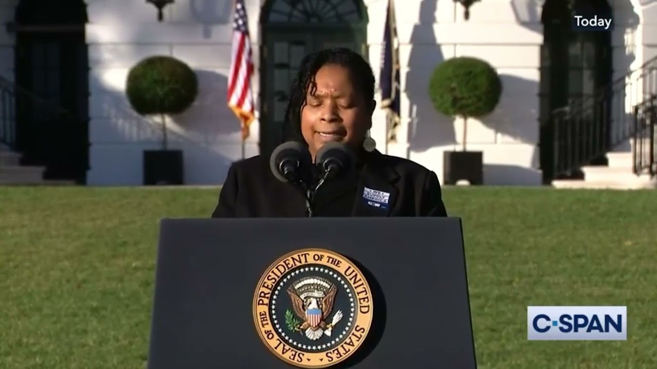 USW Member Donetta Williams Speaks at the Signing of the Infrastructure ...