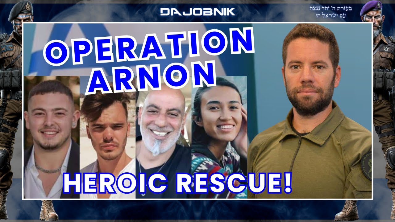 Operation Arnon: The Heroic Rescue of Israeli Hostages in Nuseirat ...