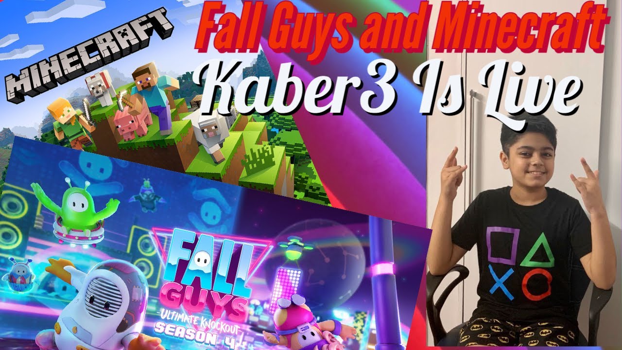 Minecraft And Fall Guys Live Part 2 #Covid Positive - YouTube
