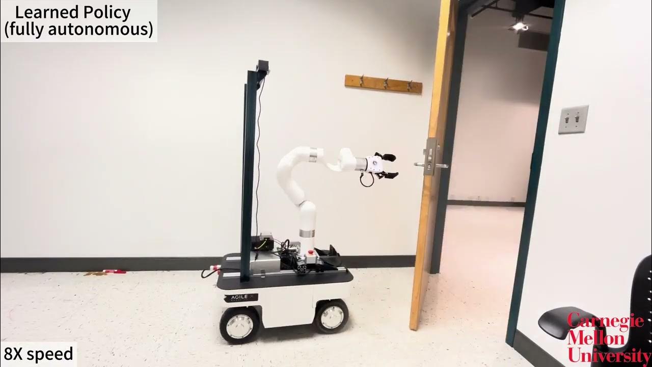 User Case丨Adaptive Mobile Manipulation for Articulated Objects in the Open World from CMU - YouTube