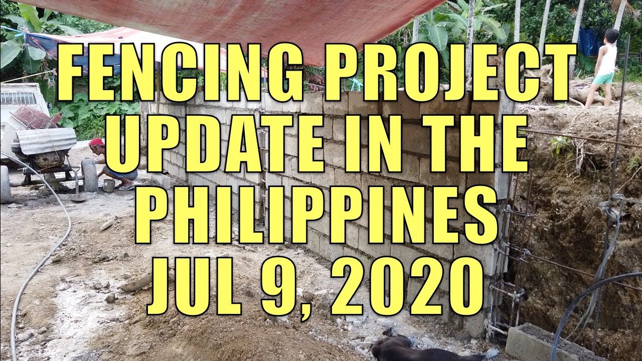 Fencing Project In The Philippines Jul 9, 2020. - YouTube