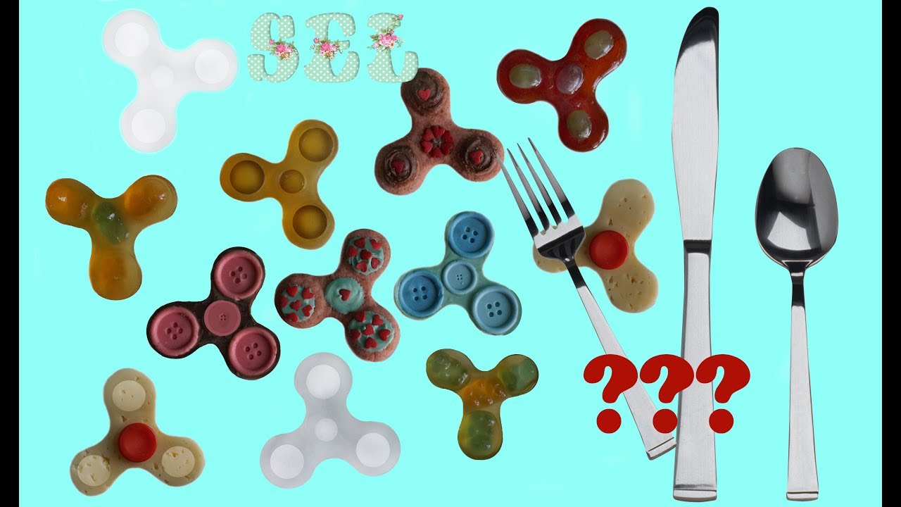 СЪЕДОБНЫЙ СПИННЕР ЧЕЛЛЕНДЖ Едим Спиннеры Edible Fidget Spinner ...
