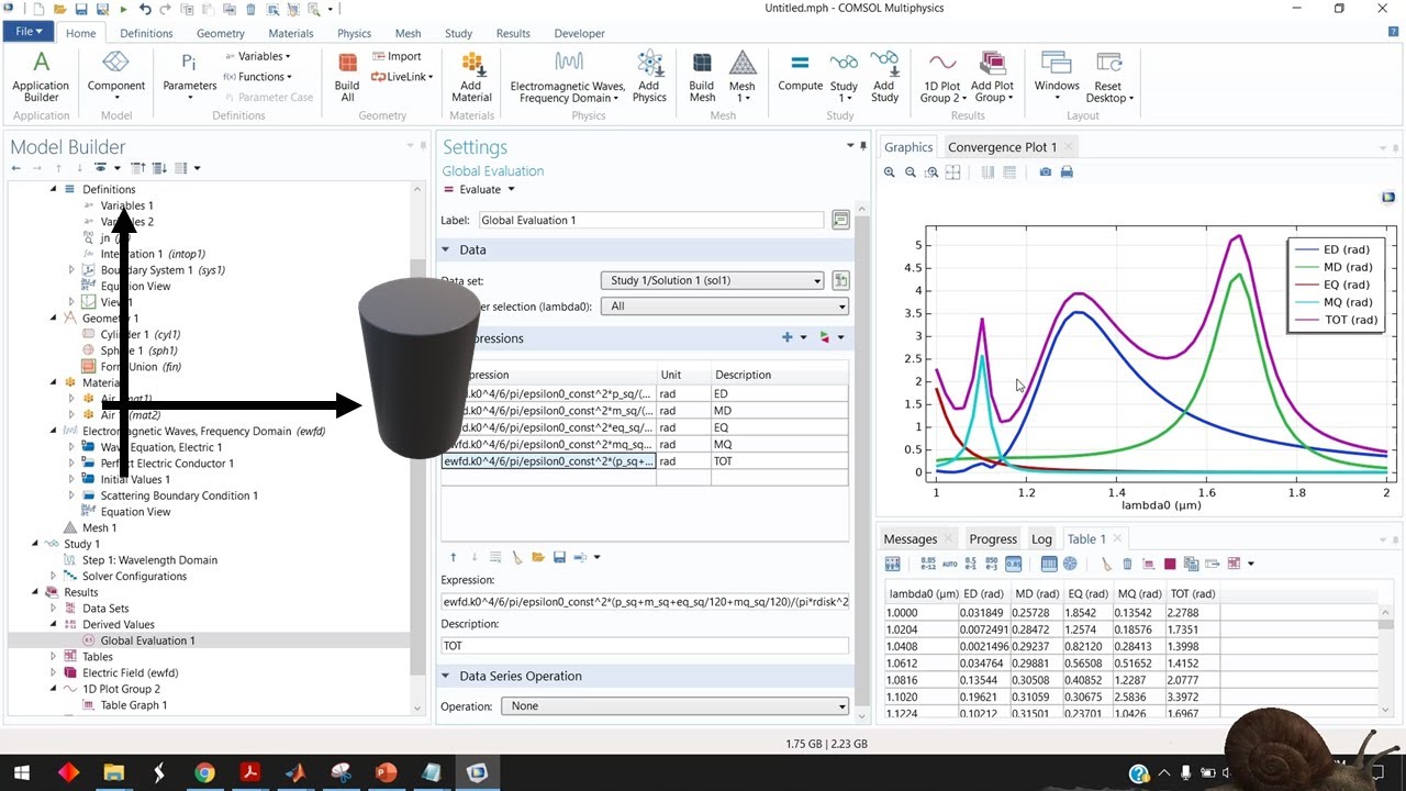 Multipole decomposition and scattering cross section using COMSOL - YouTube