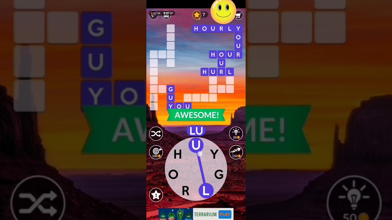 Wordscapes Level 3602 - YouTube