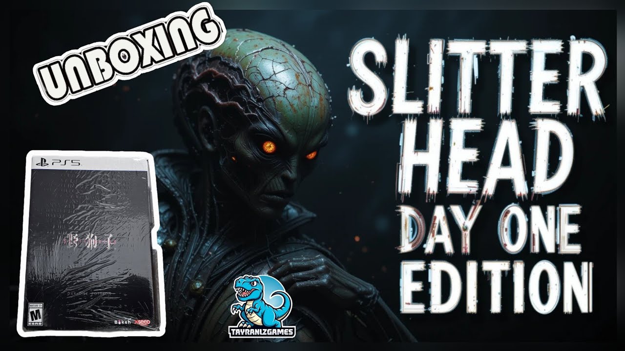 Unboxing SLITTER HEAD DAY ONE EDITION| PS5 GAMES - YouTube