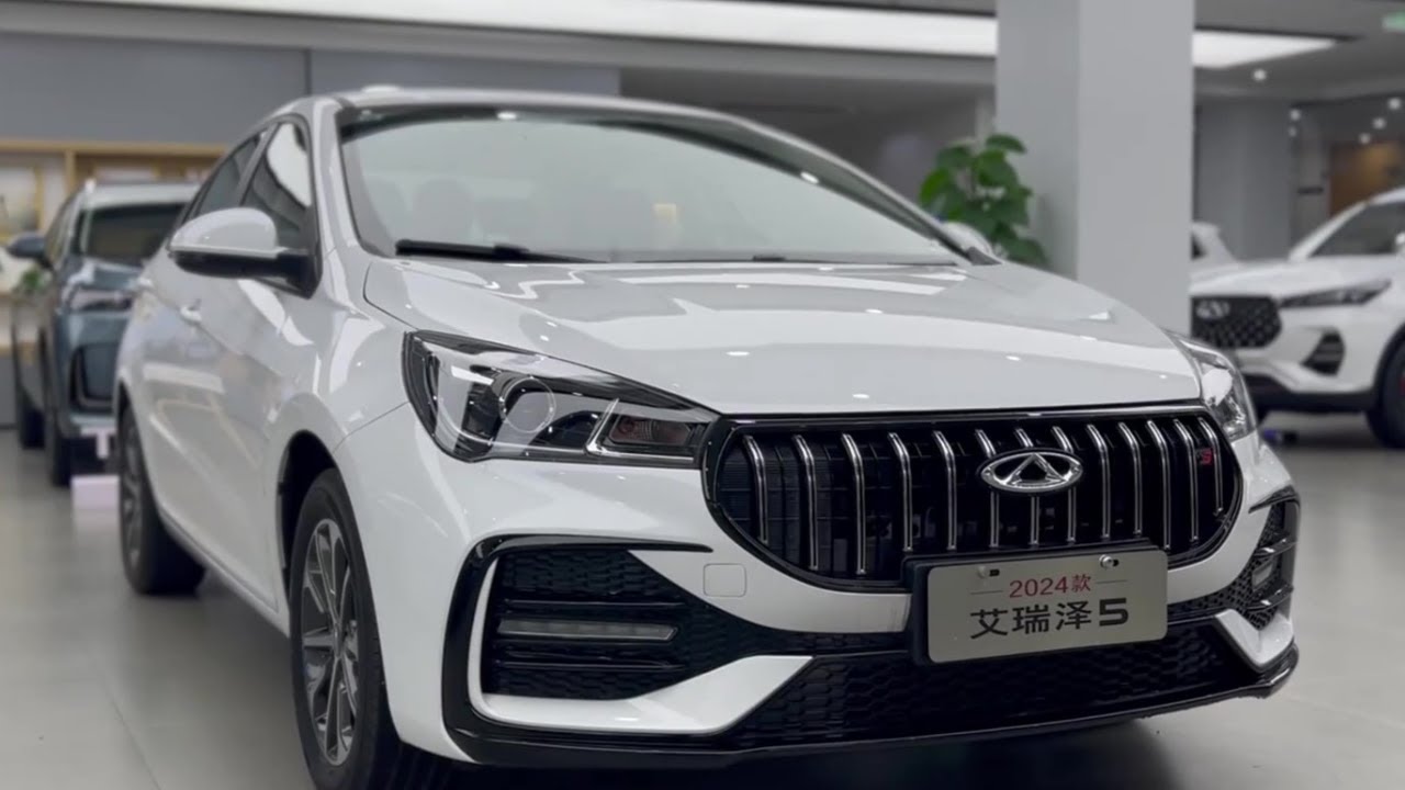 With White Design Color, New Chery Arrizo 5 2024 - YouTube