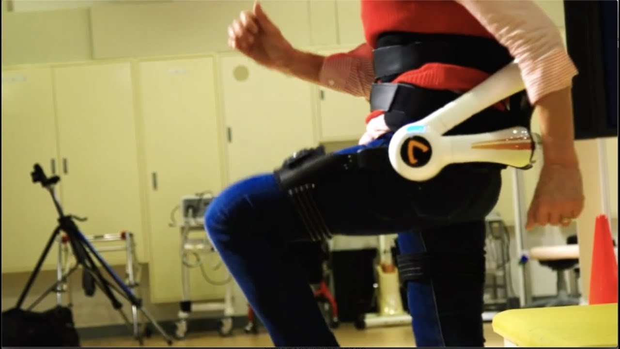 HAL Lumbar for Seniors - YouTube