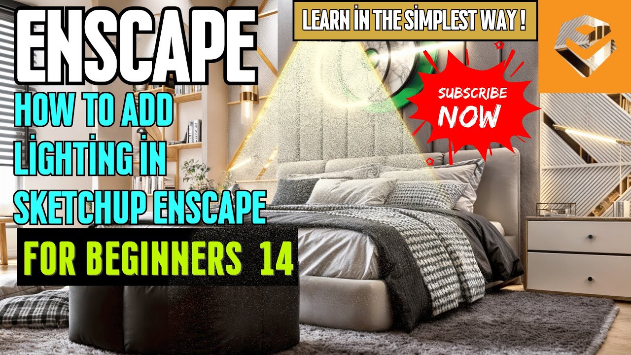 How to Add Lighting in Sketchup Enscape ? In the simplest form lights ...