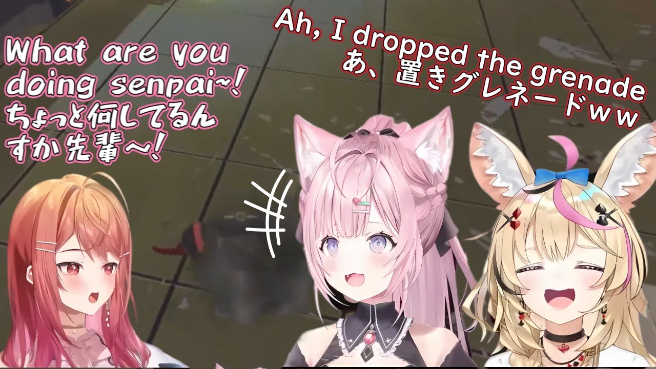 Polka and Koyori messing around with a grenade makes Ririka 𝐒𝐍𝐀𝐏【Hololive】 - YouTube