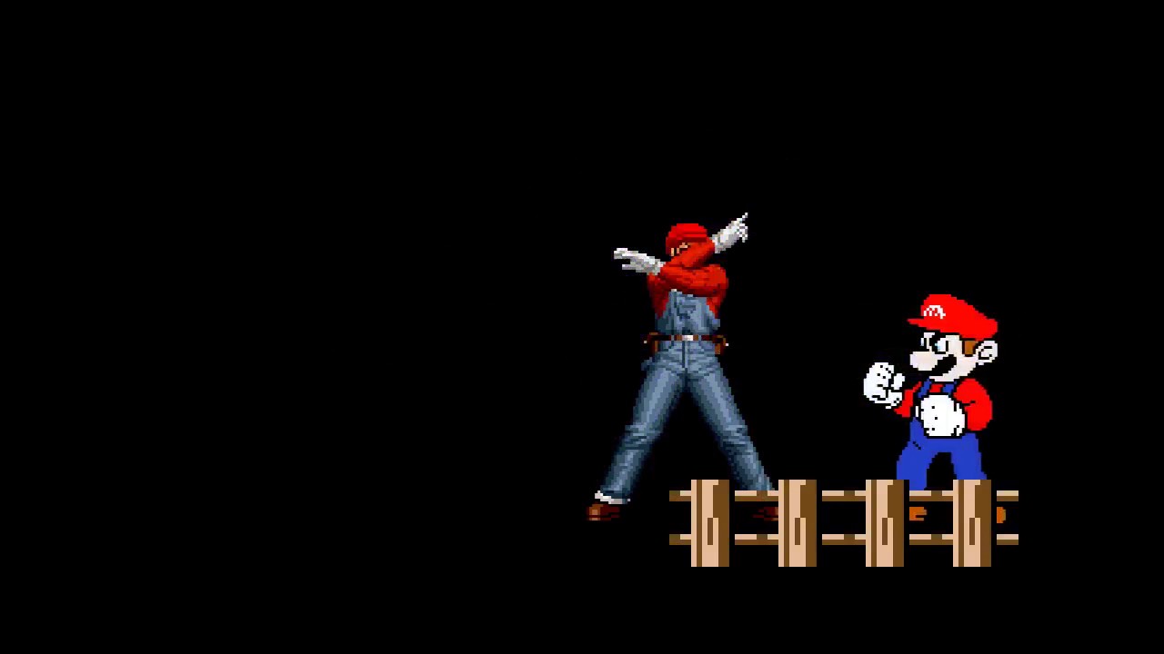 NICK54222 MUGEN: KOF Mario (Me) VS SMW TV Mario, Fat Mario, GRAND DAD ...