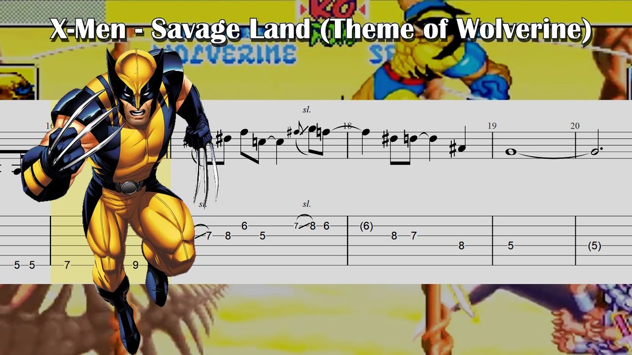 X Men Children of the Atom - Savage Land - Wolverine Theme - YouTube