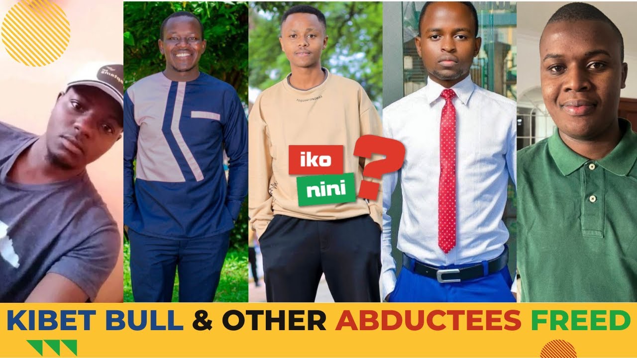 KIBET BULL & OTHER ABDUCTEES FREED ON MAANDAMANO DAY - YouTube
