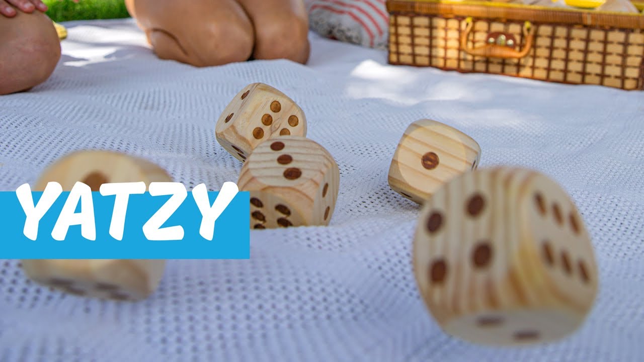 Giant Outdoor Yatzy Dice | Formula Sports - YouTube