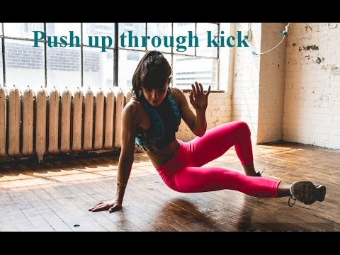 Push up through kick - lose weight training (aesthetic fitness) - YouTube