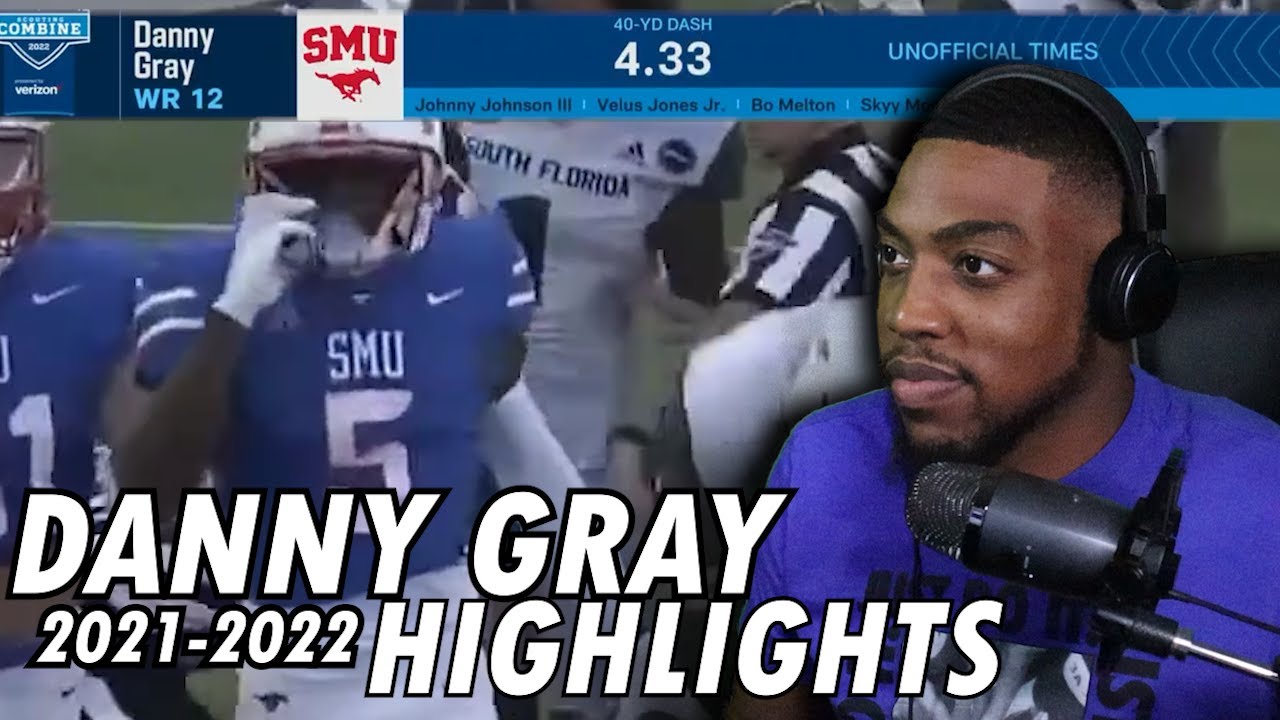 Danny Gray (WR | San Francisco 49ers) SMU Highlights REACTION - YouTube