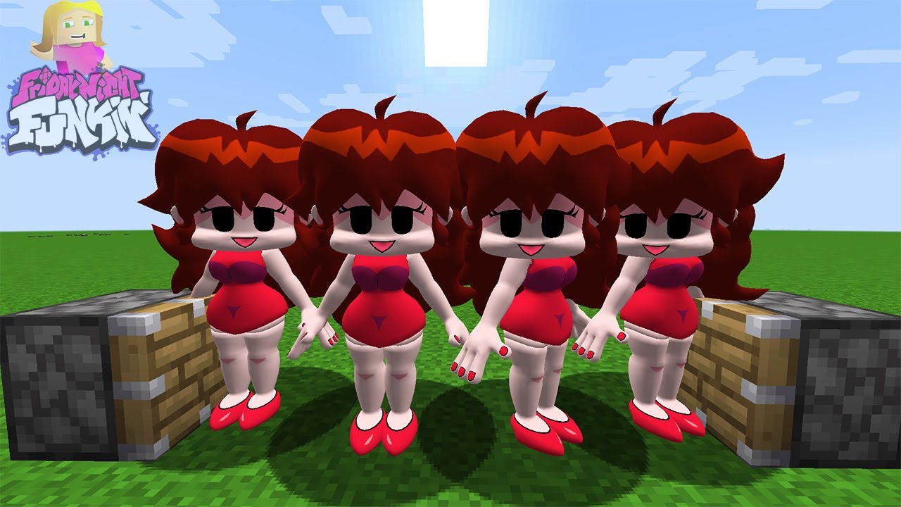 Girlfriend x4 = ??? | This is Real FNF in Minecraft - YouTube