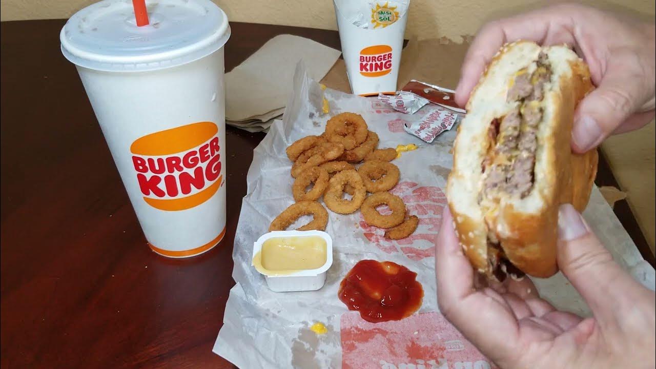 Bacon King Burger King Burger Mukbang 버거킹 Youtube