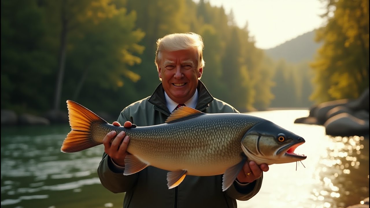 Reeling in Controversy: Donald Trump's Fishing Adventure! - YouTube