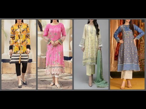 Girls Lawn Dresses Design | kapro ke design 2021 | eid dresses 2021 ...