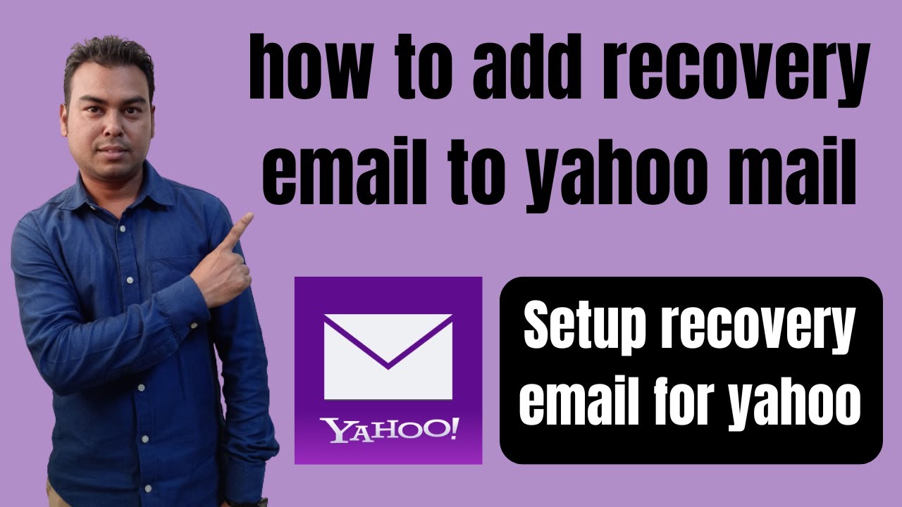 how to add recovery email to yahoo mail | setup recovery email for ...