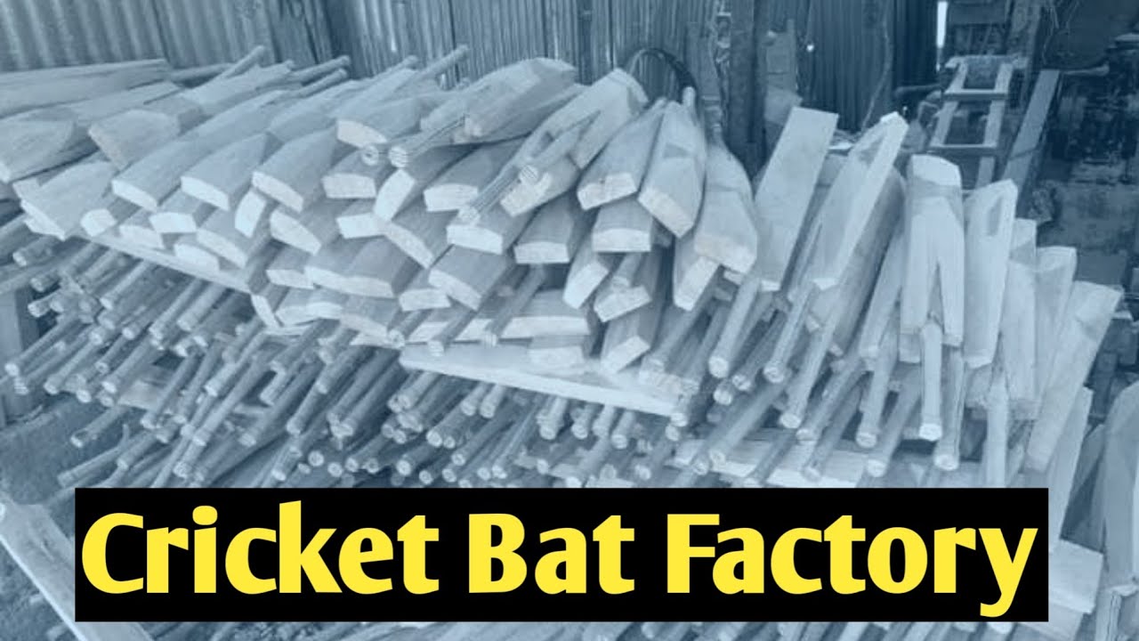 How to making cricket bat in factory | Cricket Bat manufacturing | # ...
