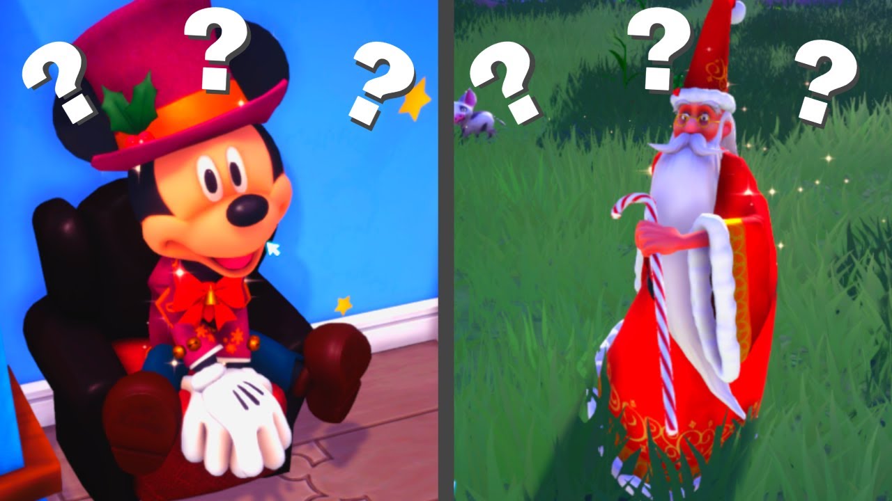 How To Get And Put On Merlin and Mickey's Christmas Outfit in Disney ...