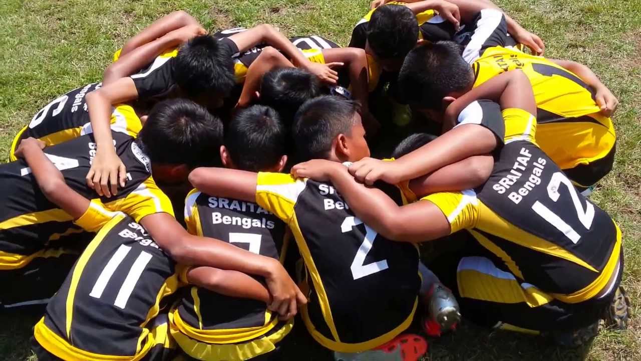 SRAITAF Bengals U11 in UPM Touch Footie 2013 - YouTube