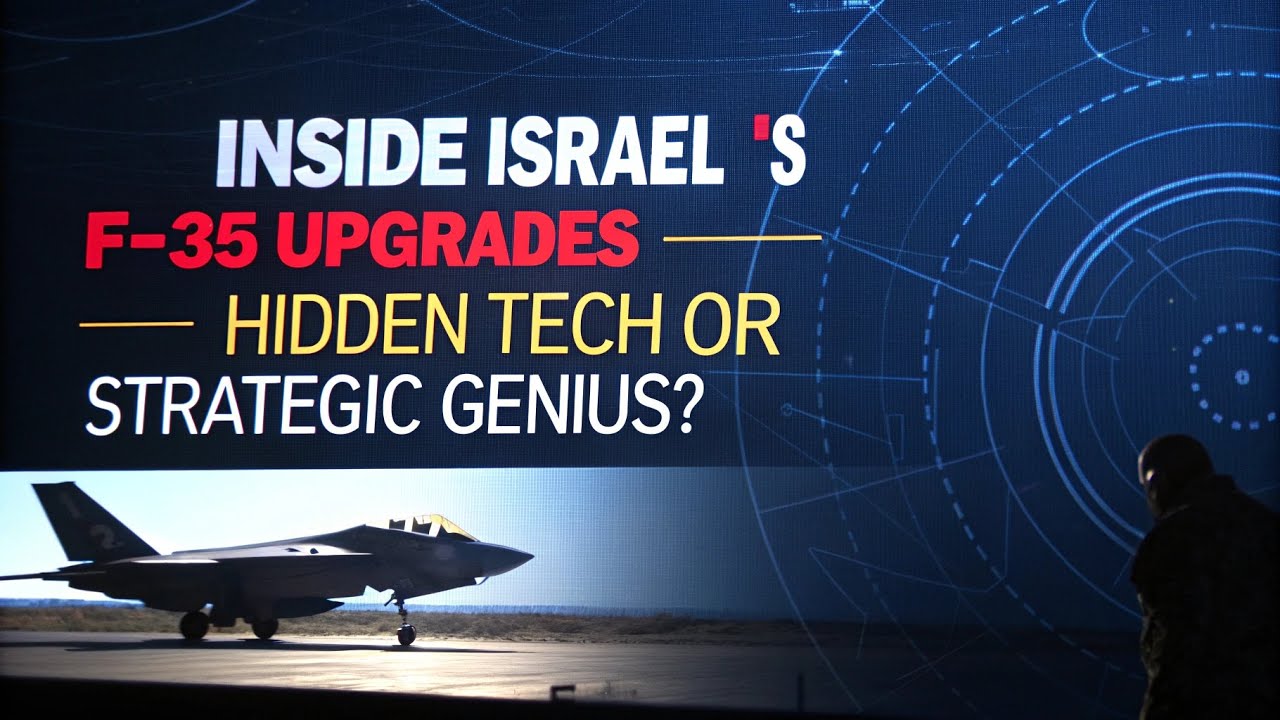 Inside Israel’s F-35 Upgrades: Hidden Technology or Strategic Genius ...