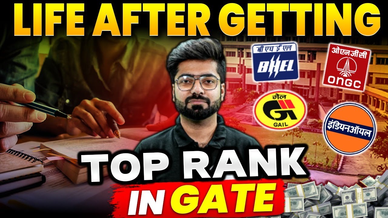 Life After Getting Top Rank In GATE - YouTube