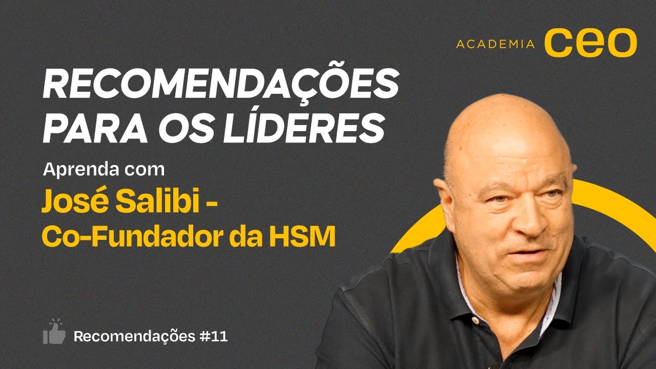 José Salibi Neto Co-Fundador da HSM na Academia CEO - YouTube