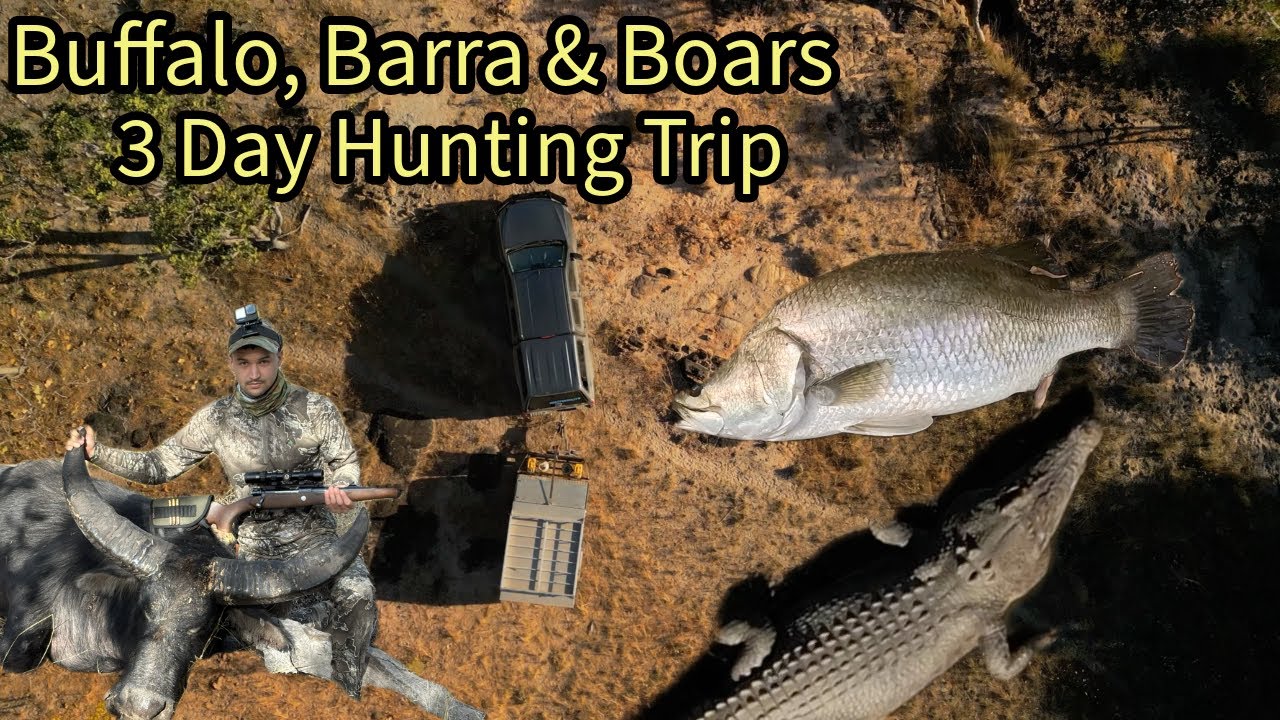 3 Day Hunting Trip SECRET Waterfall - YouTube