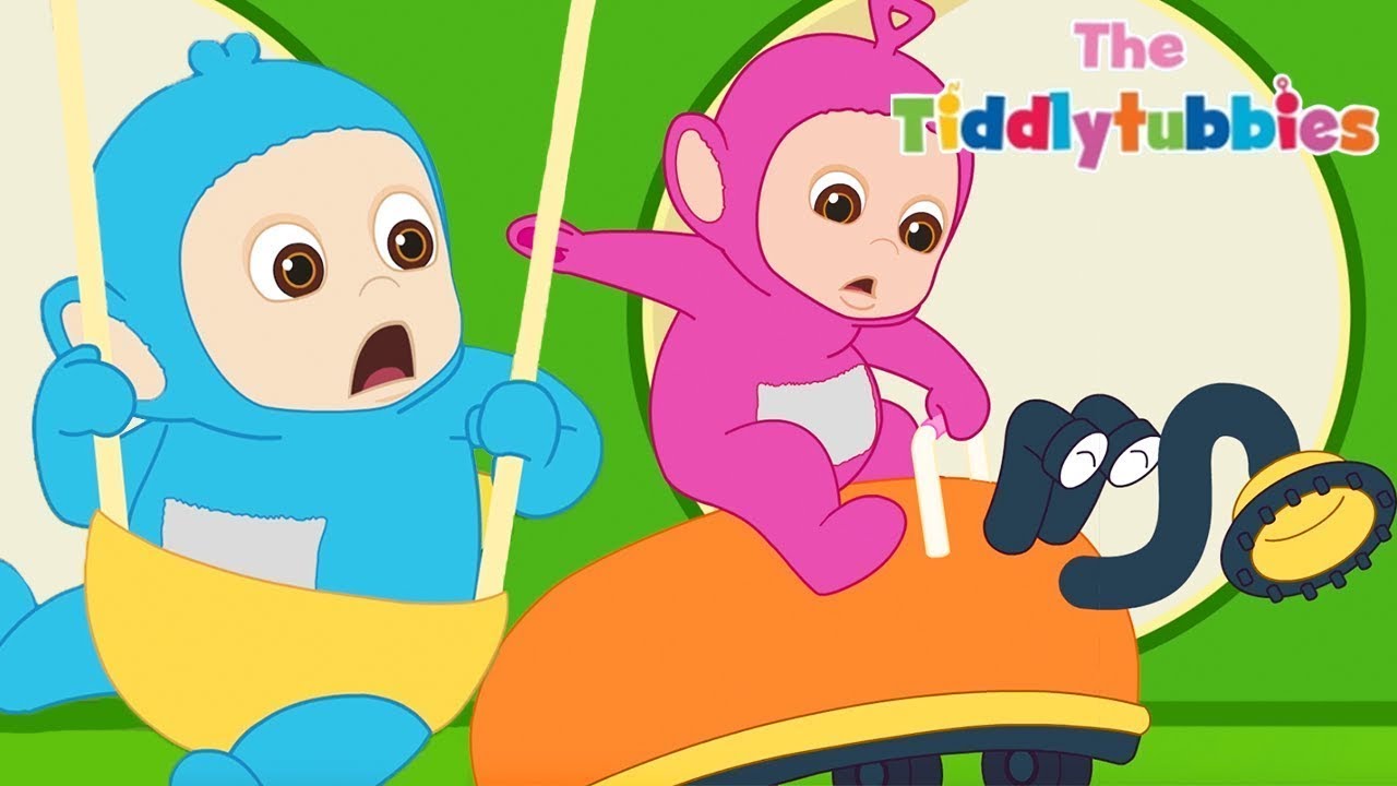 Teletubbies ★ NEW Tiddlytubbies 2D Series! ★ Episode 9: The Race ...
