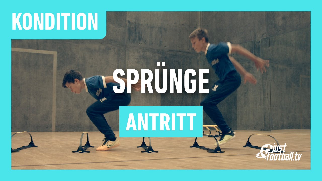 Athletiktraining: Sprünge - Antritt - Kondition - YouTube