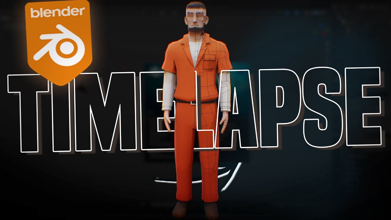 Modelei um presidiário pro GAME de um INCRITO ! [ TIMELAPSE ] - YouTube