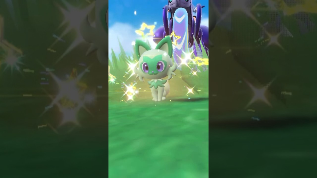 Hatching a SHINY SPRIGATITO Pokémon Violet #paldearegion #paldea # ...