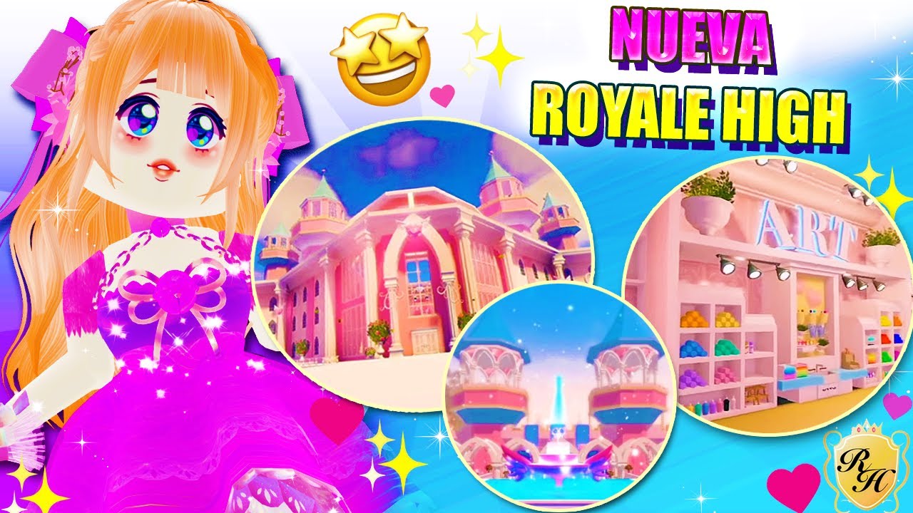 ACTUALIZACION de Royale High 👑 TODO SOBRE LA NUEVA ESCUELA 🏰 - YouTube