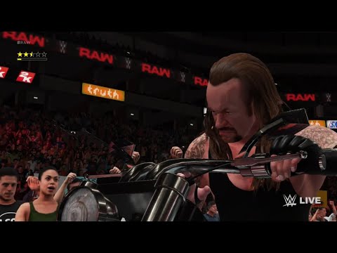 Undertaker's BIKE Entrance and EXIT {{wwe2k18}} - YouTube